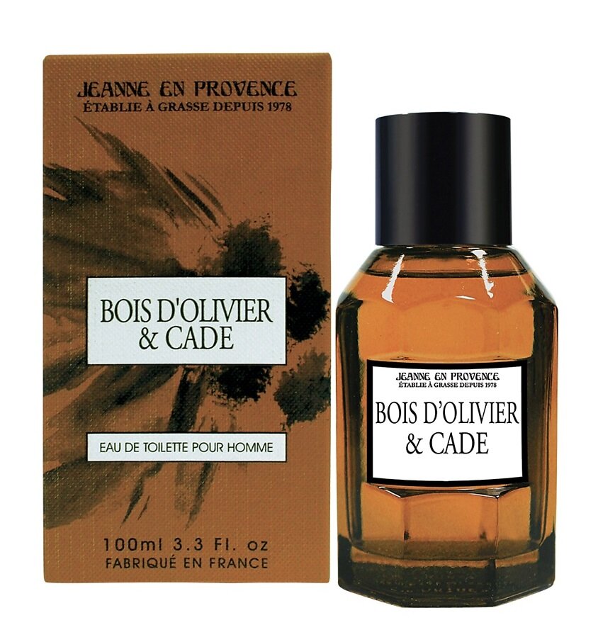 Jeanne En Provence men Bois D' Olivier & Cade Туалетная вода 100 мл. (jeanne Arthes)