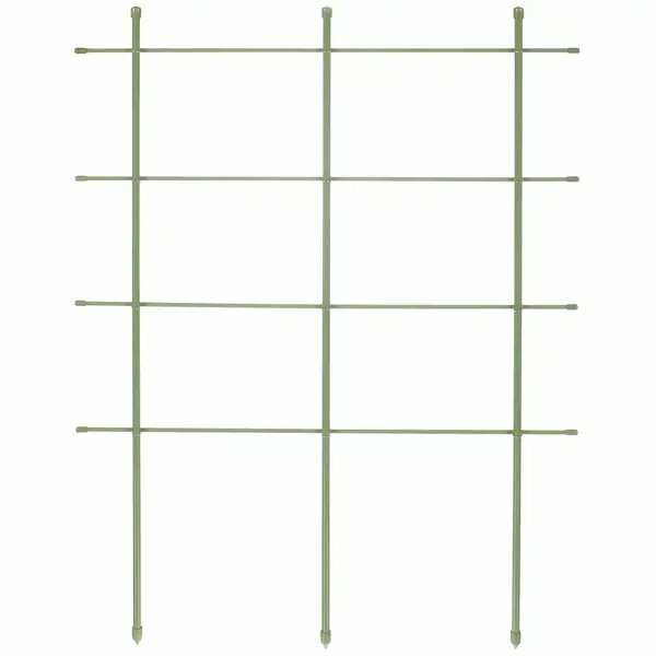 Решётка для вьющихся растений h75 см, L50 см, металл/пластик