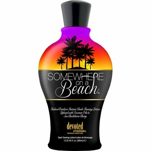Крем для солярия Devoted Creations SOMEWHERE ON A BEACH™ / ГДЕ-ТО на пляже 360 мл.
