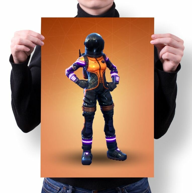 Плакат Fortnite, Фортнайт №2, А4