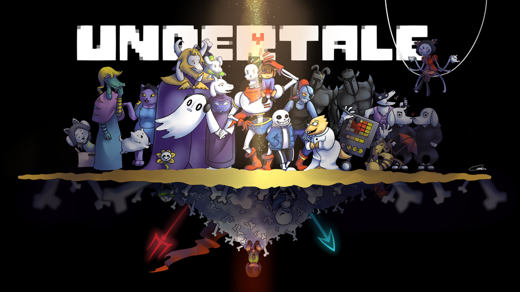 Плакат Андертейл, Undertale №3, А1