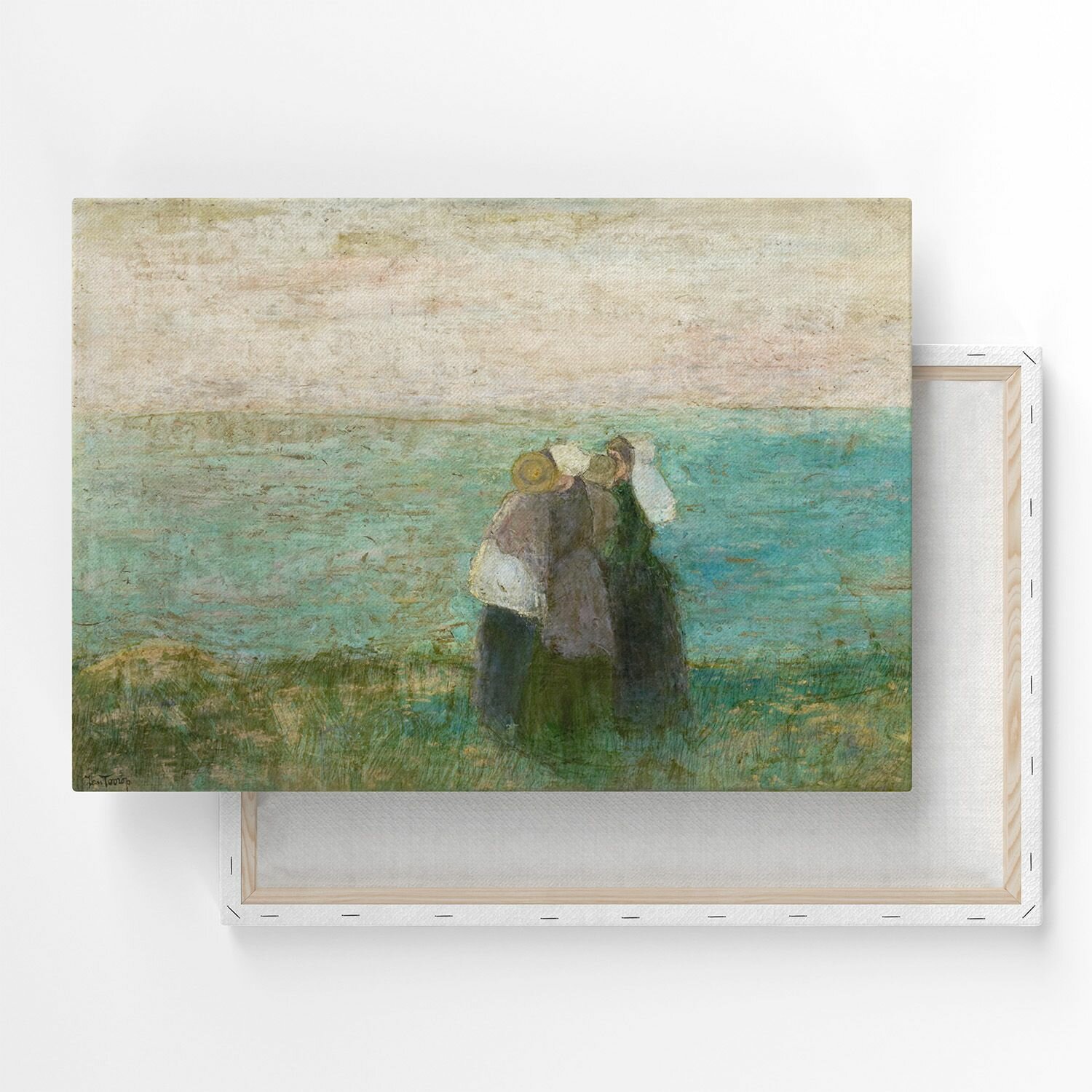 Картина на холсте, репродукция / Ян Тороп - Women by the Sea / Размер 60 x 80 см