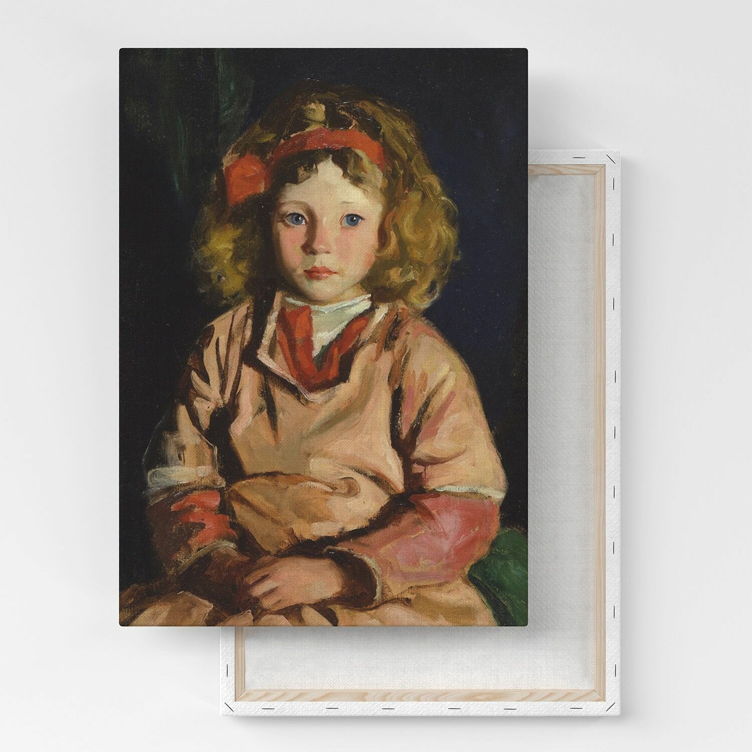 Картина на холсте, репродукция / Роберт Генри - Sissy / Размер 30 x 40 см