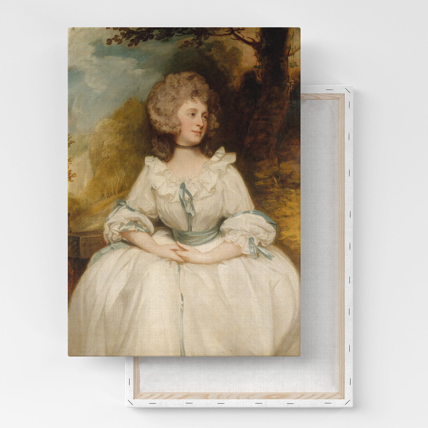 Картина на холсте, репродукция / Джордж Ромни - Lady Lemon / Размер 60 x 80 см