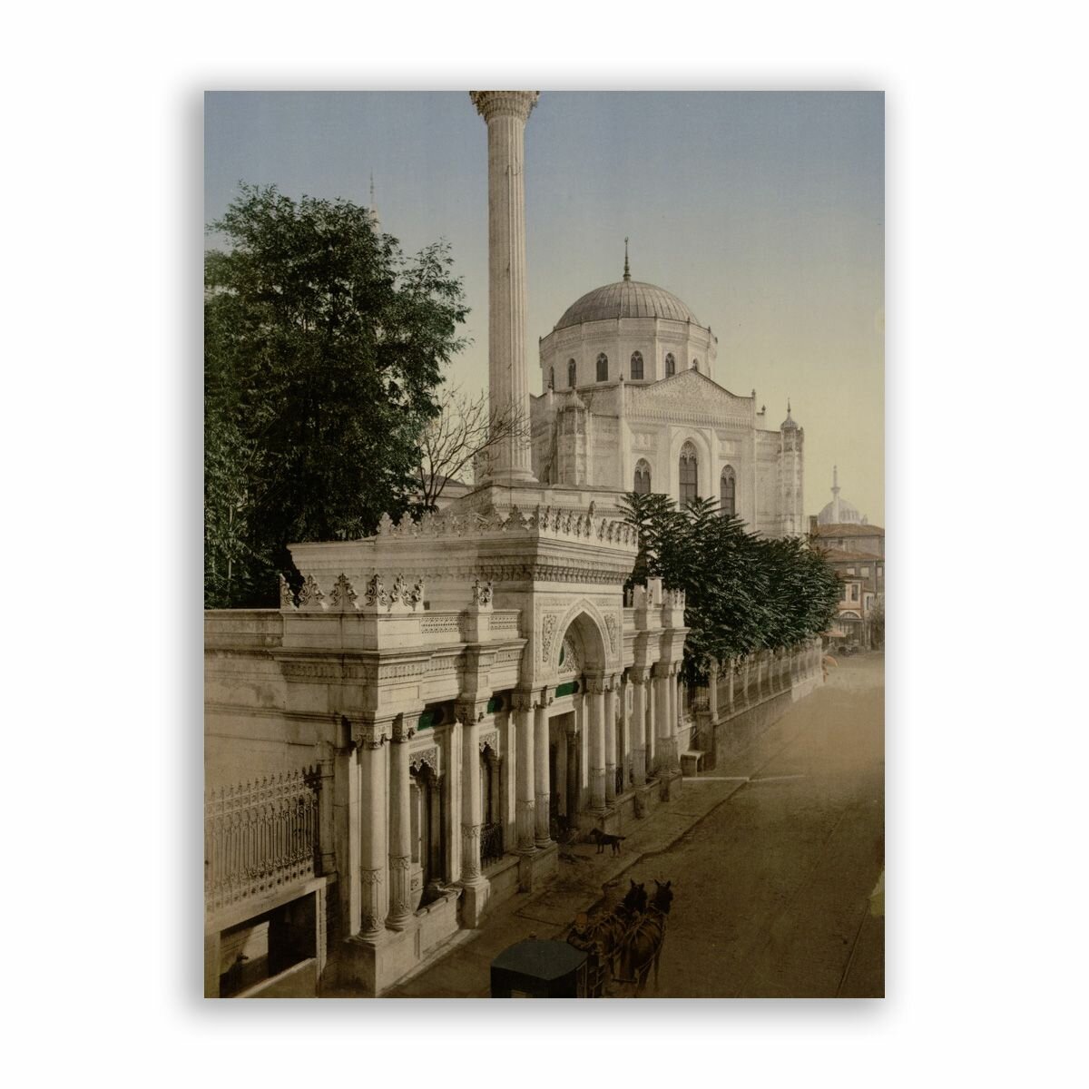Постер, плакат на бумаге / Pertevniyal Valide, Constantinople, Turkey / Размер 60 x 80 см