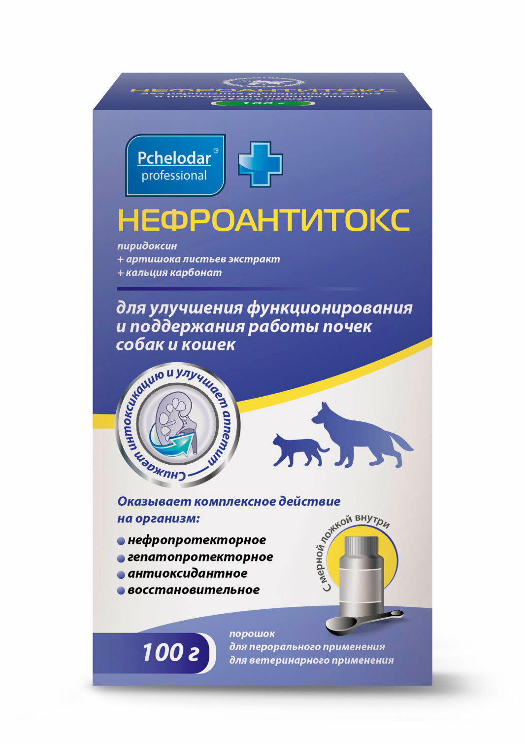 Порошок Пчелодар Нефроантитокс, 100 мл, 100 г