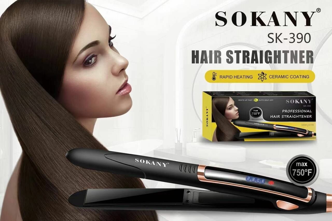 Выпрямитель/ утюжок/ Sokany SK-390
