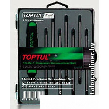 Набор отверток Toptul GAAW0804 8 предметов