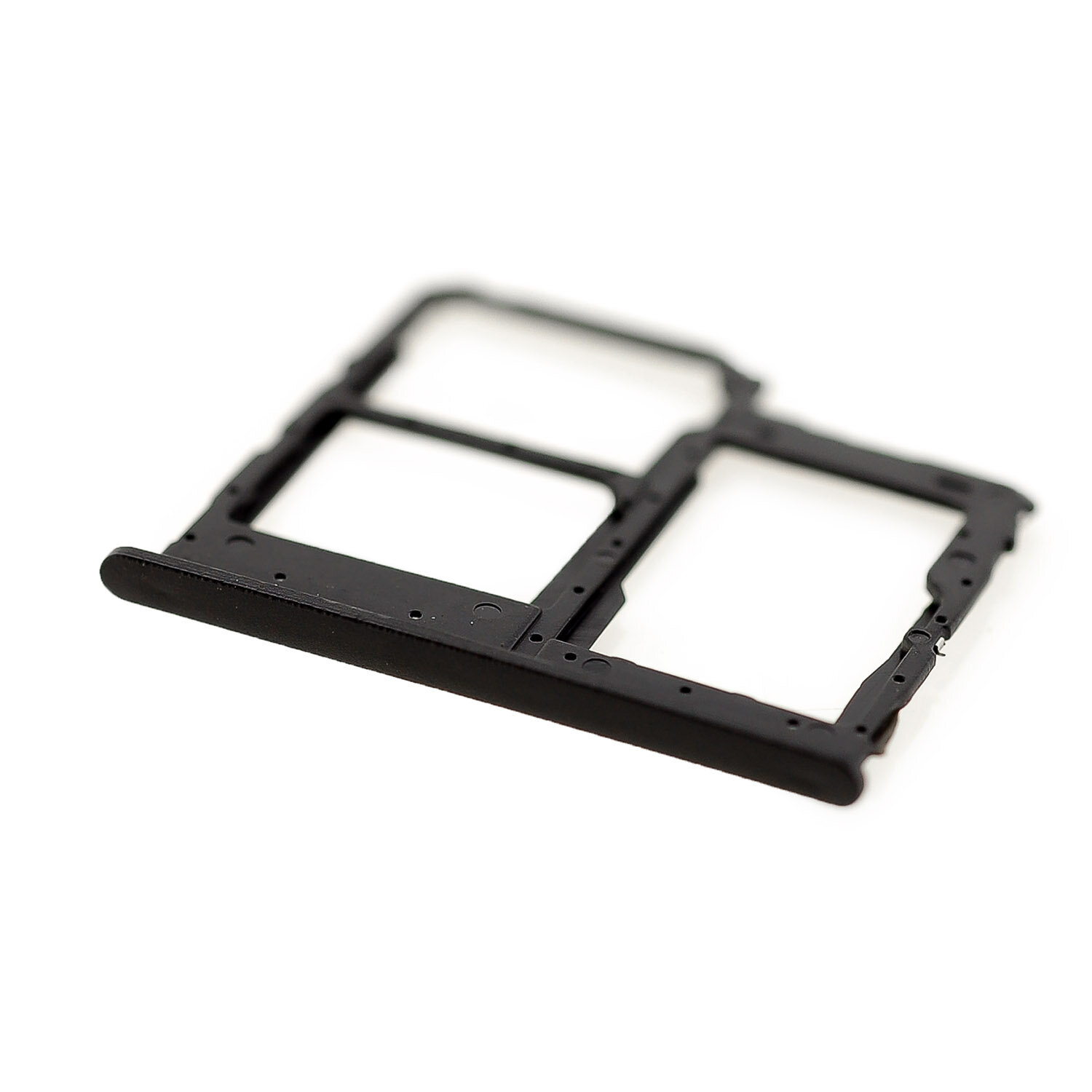 Слот SIM/ microSD-карт для Samsung Galaxy A01 Core (A013F) черный