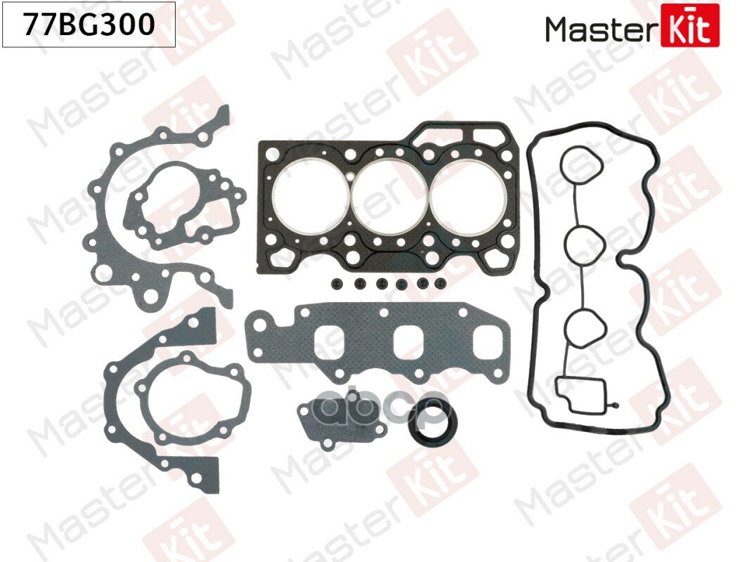 Комплект прокладок головки блока цилиндров MasterKit арт. 77BG300