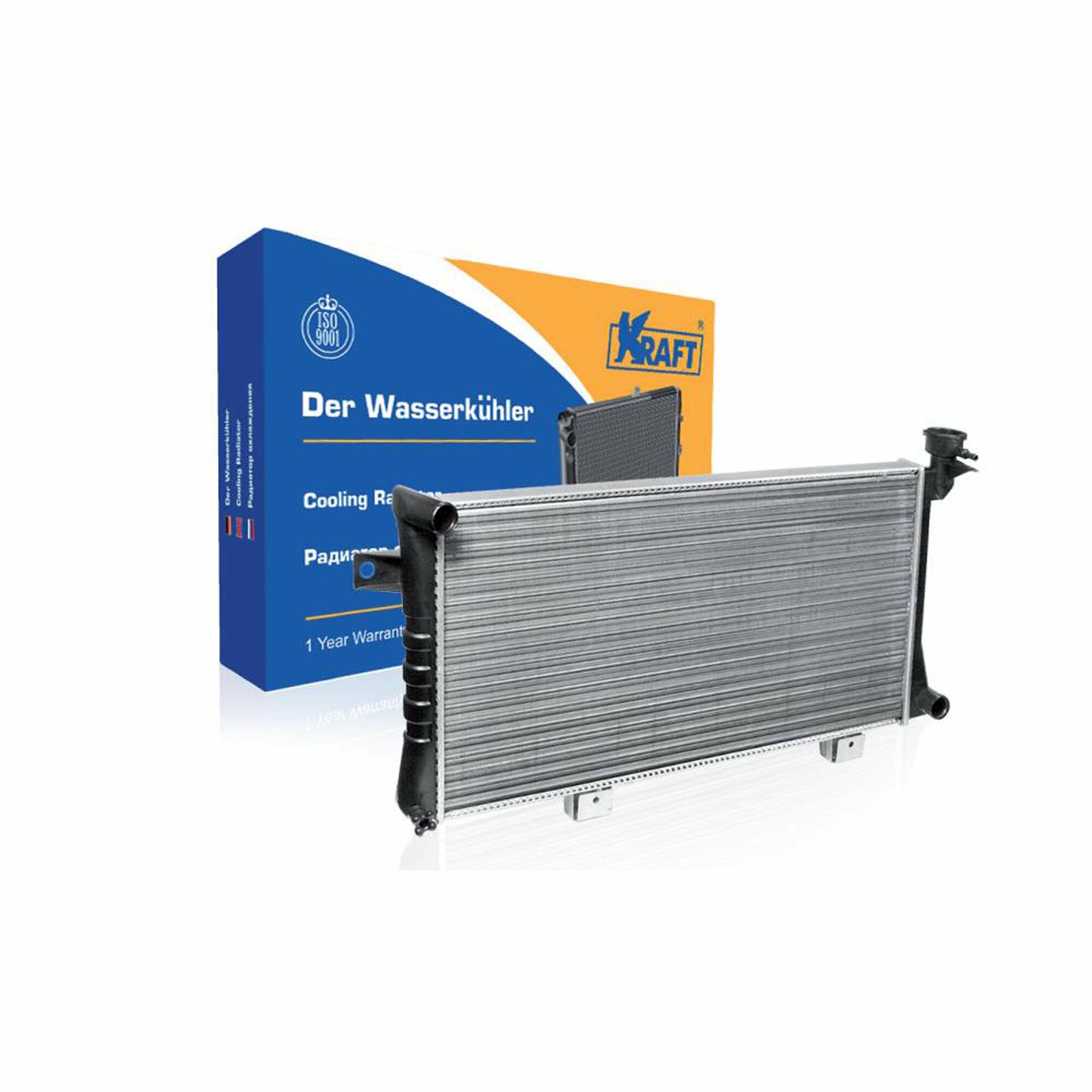Радиатор охлаждения (2-рядный) ВАЗ-21213, 21216, 2131, 2329, 2346, 2120 KRAFT