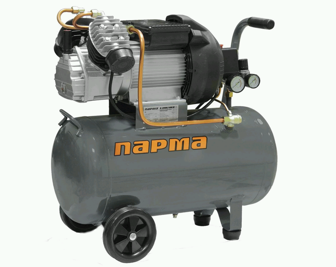 Компрессор масляный Парма K-2200/50KM, 50 л, 2.2 кВт