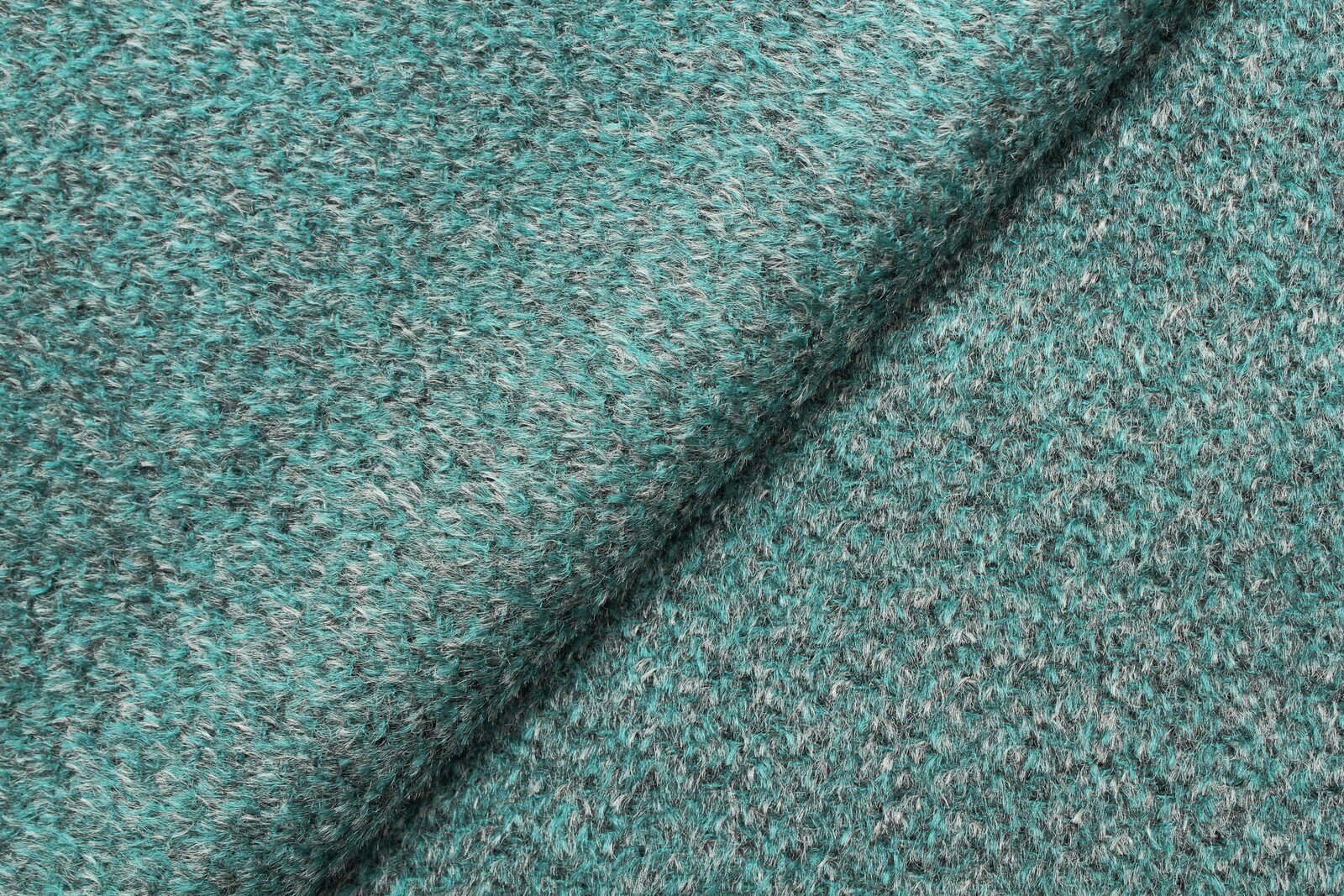 Ткань Пальтовая ткань Agnona тёмно-малахитового цвета, ш145см, 0,5 м