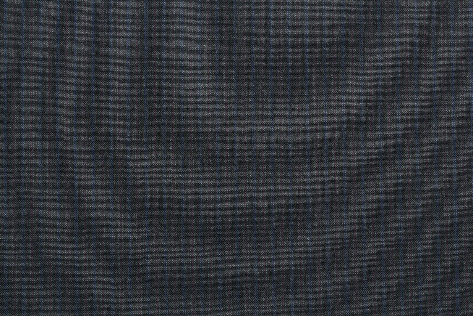 Ткань костюмная Canali серо-синяя в полоску, ш150см, 0,5 м