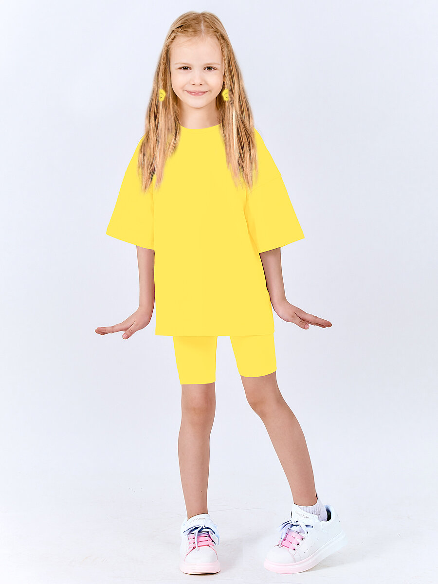 Комплект одежды с велосипедками детский летний