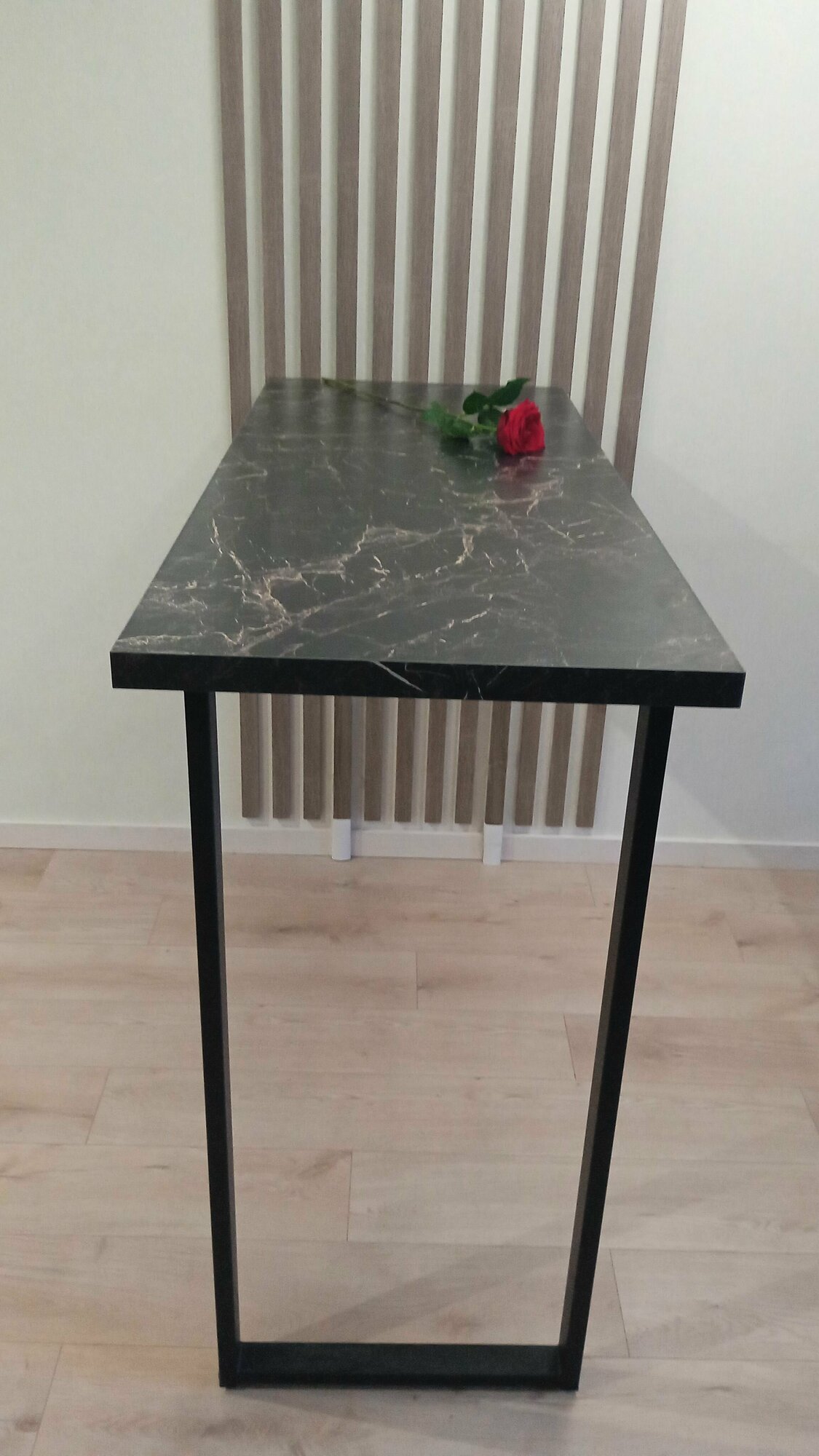 Барная стойка Лофт-2 Марквина черная пр, 170х58