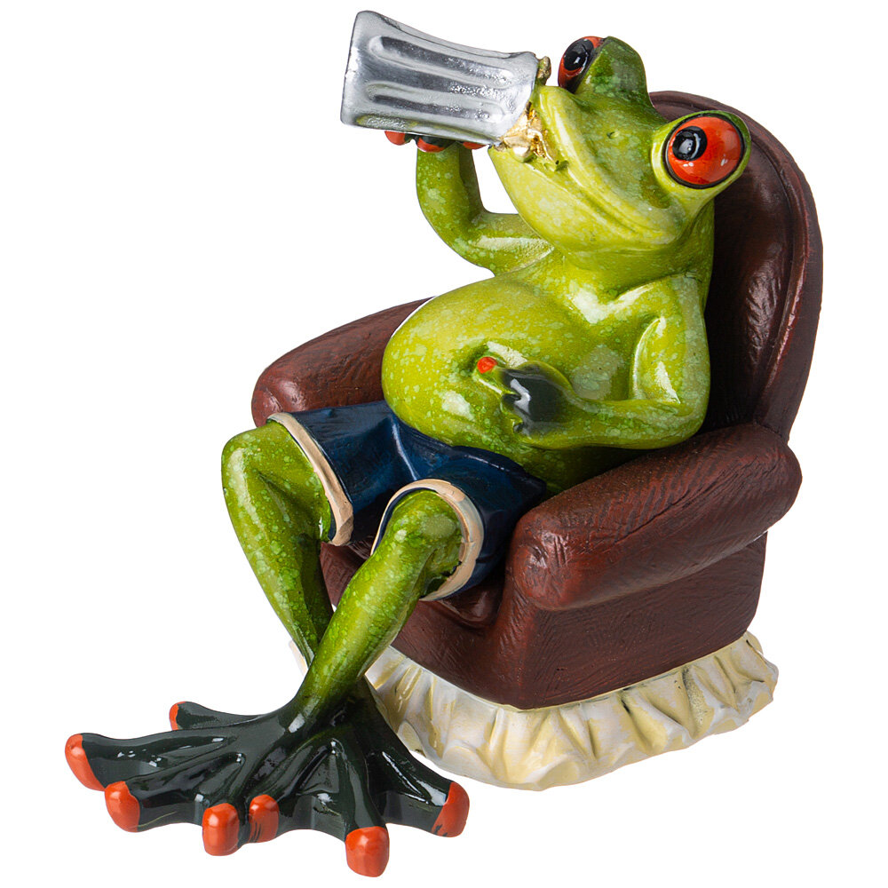 Статуэтка лягушка 15,5х7х10,8 см KSG-146-2005