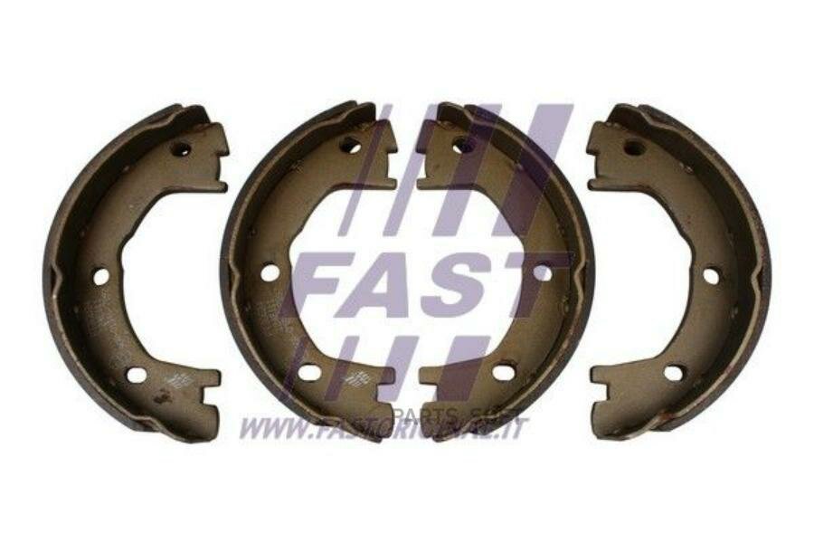 FAST FT30024 тормозные колодки IVECO DAILY 90> ЗАД ручного тормоза