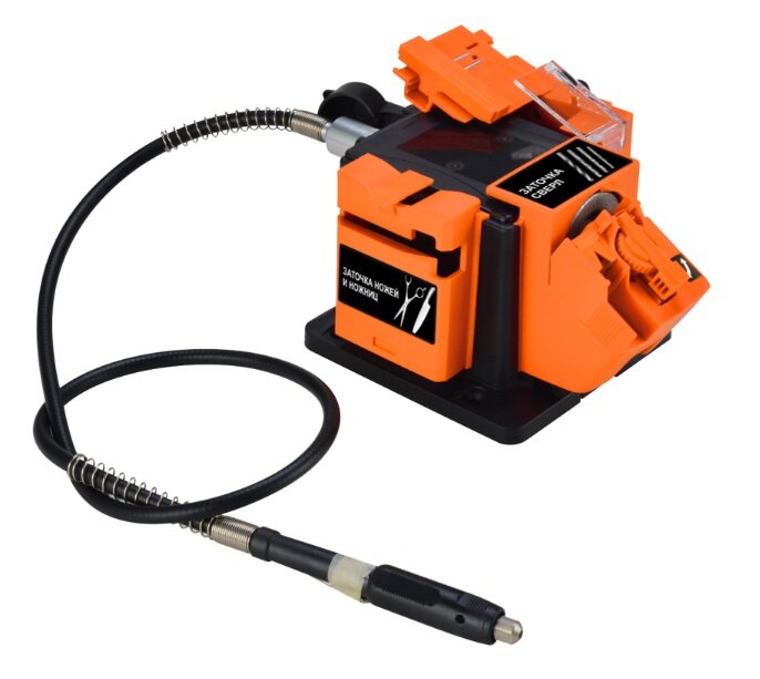 Станок для заточки многофункциональный СЗМ-100ГВ Вихрь, 72/10/9, с гибким валом