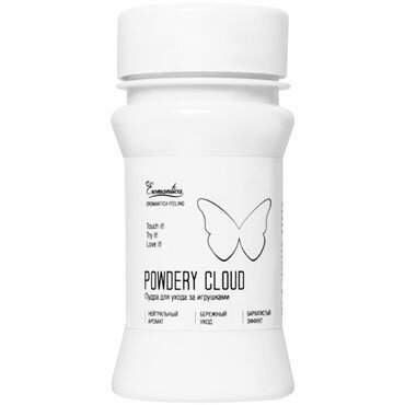 76765 Eromantica Powdery Cloud, 40 г. Пудра для ухода за игрушками без аромата