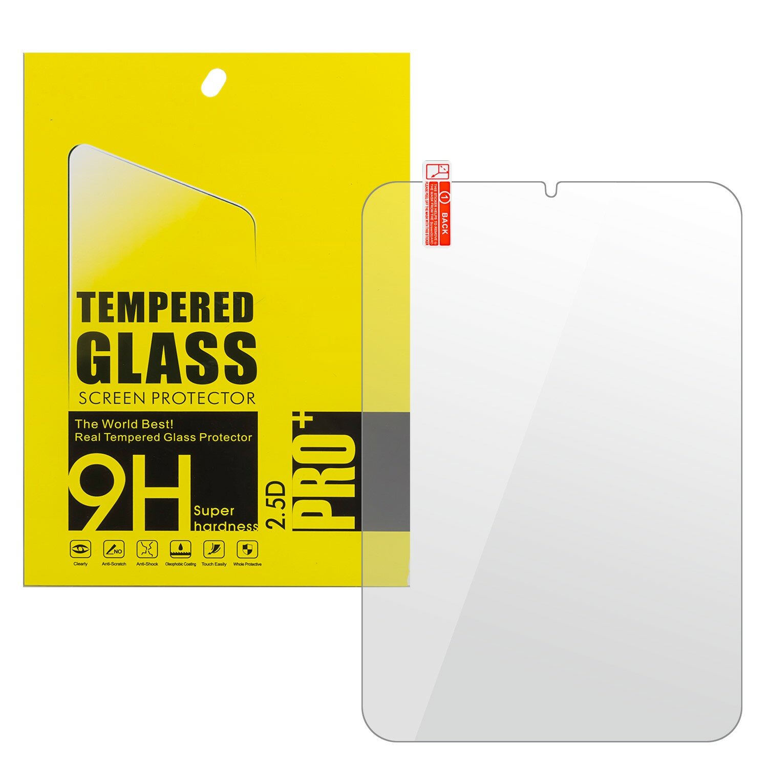 Защитное стекло премиум 2.5D для Apple iPad Mini 6 (2021) 0.3mm без рамки