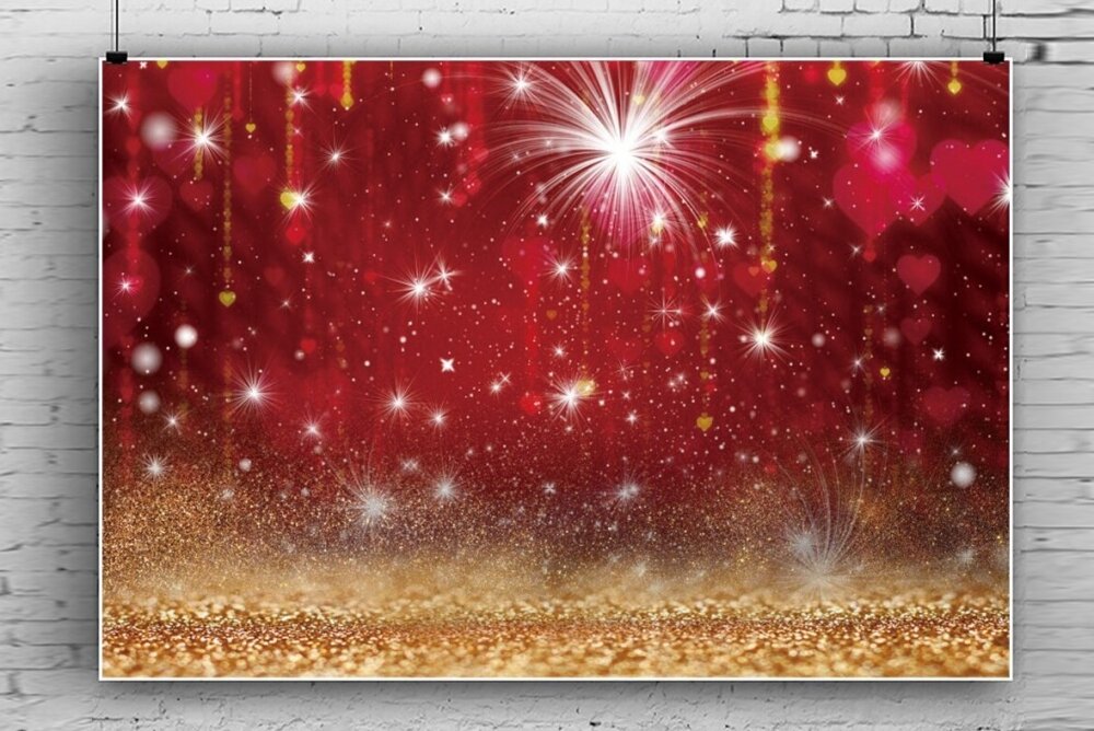 Баннер для фотозоны "Мерцание огней" 220*150 см