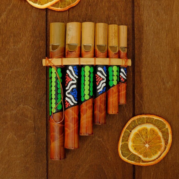 Музыкальный инструмент Флейта Пана 1,5х15х8,5 см