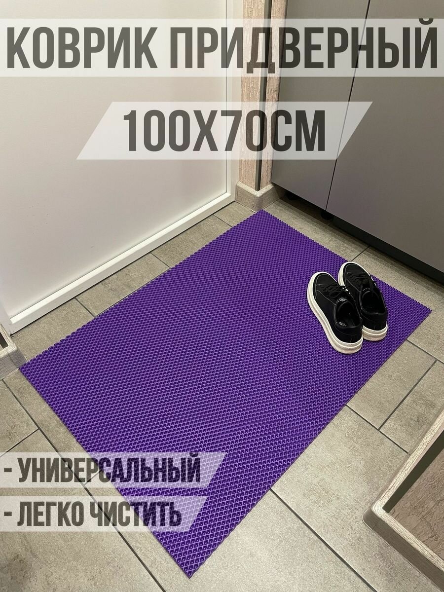 Коврик в прихожую большой 100х70 придверный