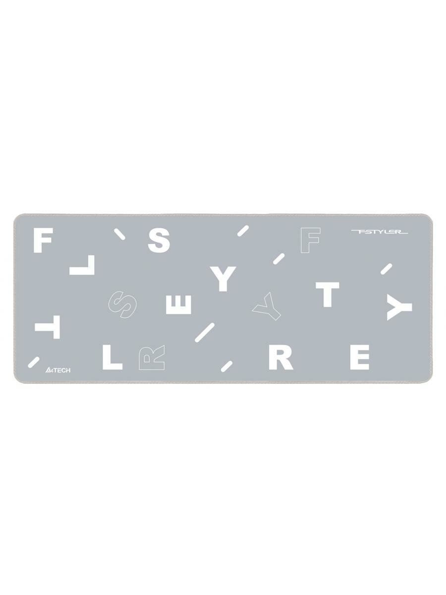 Коврик для мыши A4TECH FStyler FP75, серый/белый