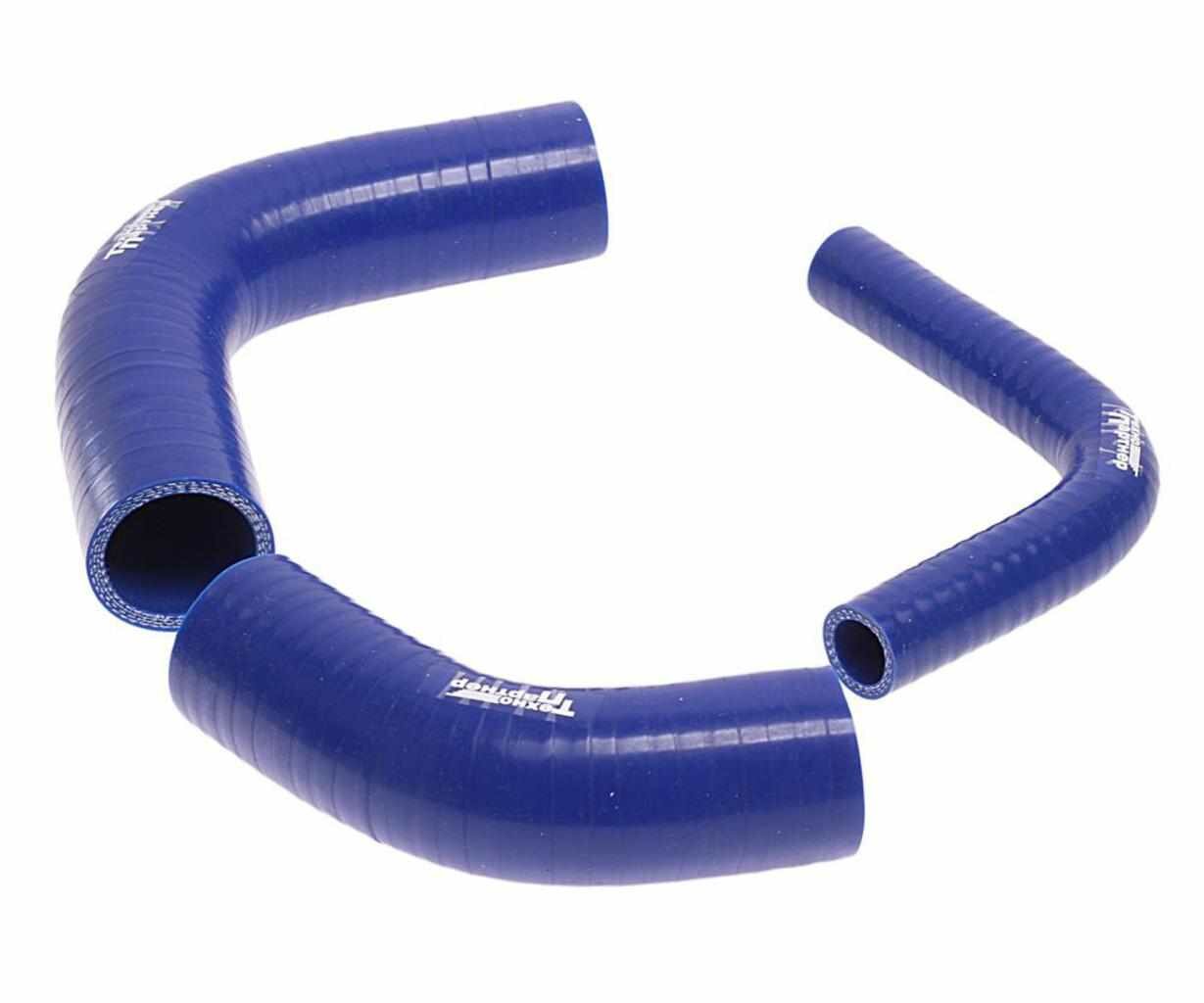 Патрубок МТЗ-80,82,900 радиатора комплект 3шт. синий силикон, 130-17-028, MEGAPOWER
