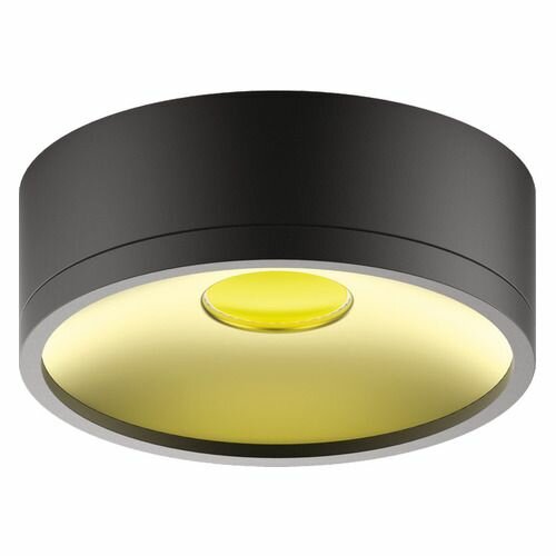 Светильник GAUSS Overhead HD040, 12 Вт, 4000К (белый), алюминий/золото