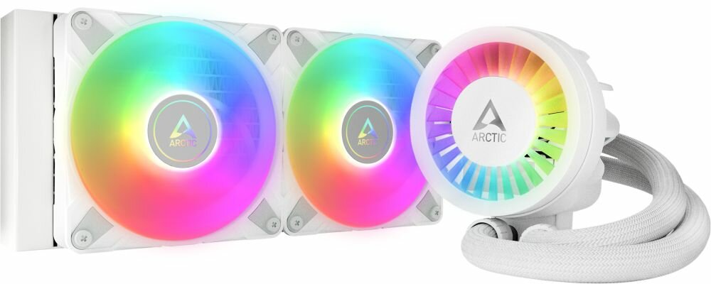 Жидкостная система охлаждения Arctic Liquid Freezer III-240 A-RGB White Multi Compatible
