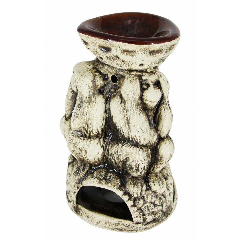 Аромалампа ТРИ обезьяны (шликер, 15-17 см.), 1 шт.