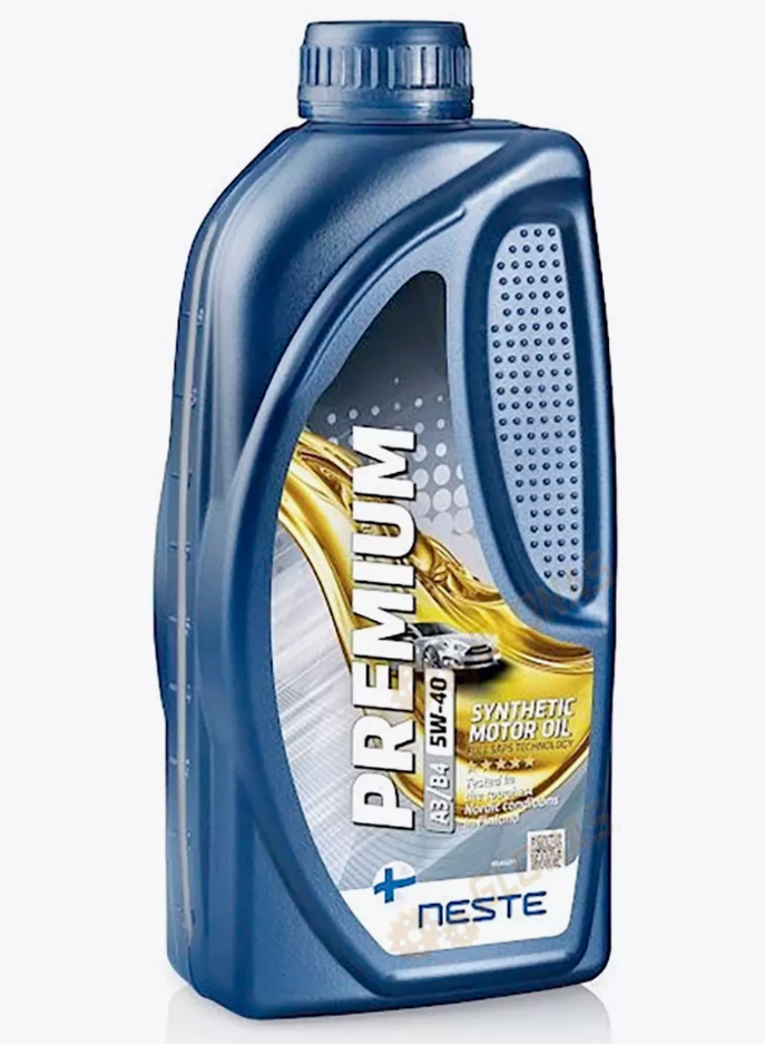 Neste Premium A3/B4 5W-40 1 литр Масло моторное для автомобиля