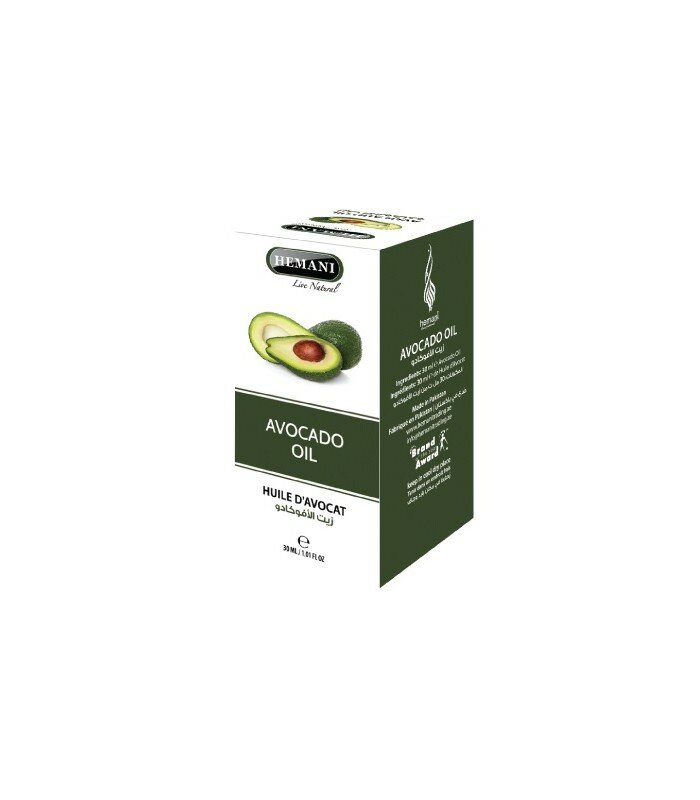 AVOCADO OIL Hemani (Масло авокадо, Хемани), 30 мл.
