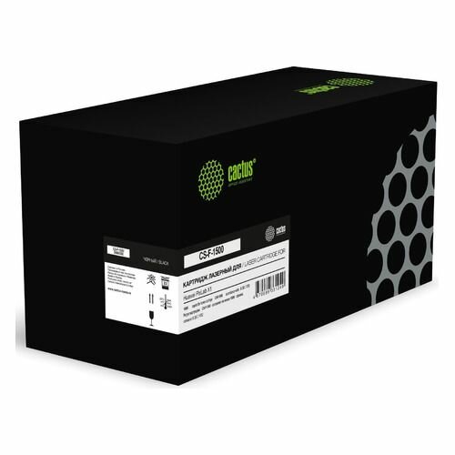 Картридж Cactus CS-F-1500, 55080066, черный / CS-F-1500