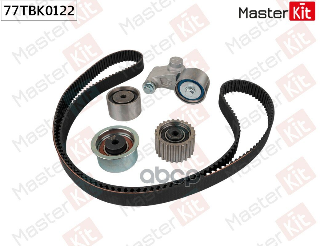 Ремень ГРМ + 4 ролика Subaru FORESTER (SH_) 2007 - MasterKit арт. 77TBK0122