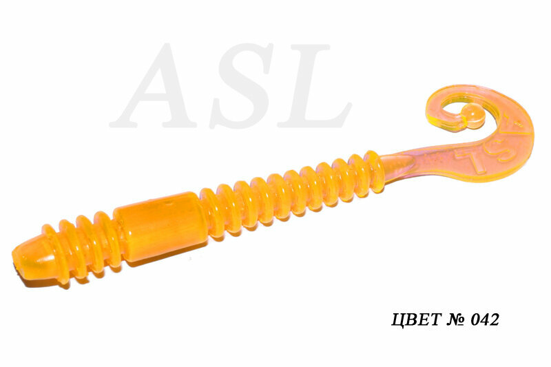 Силиконовая приманка ASL "Джим" цвет №042, L-5см (2"), 12шт/уп