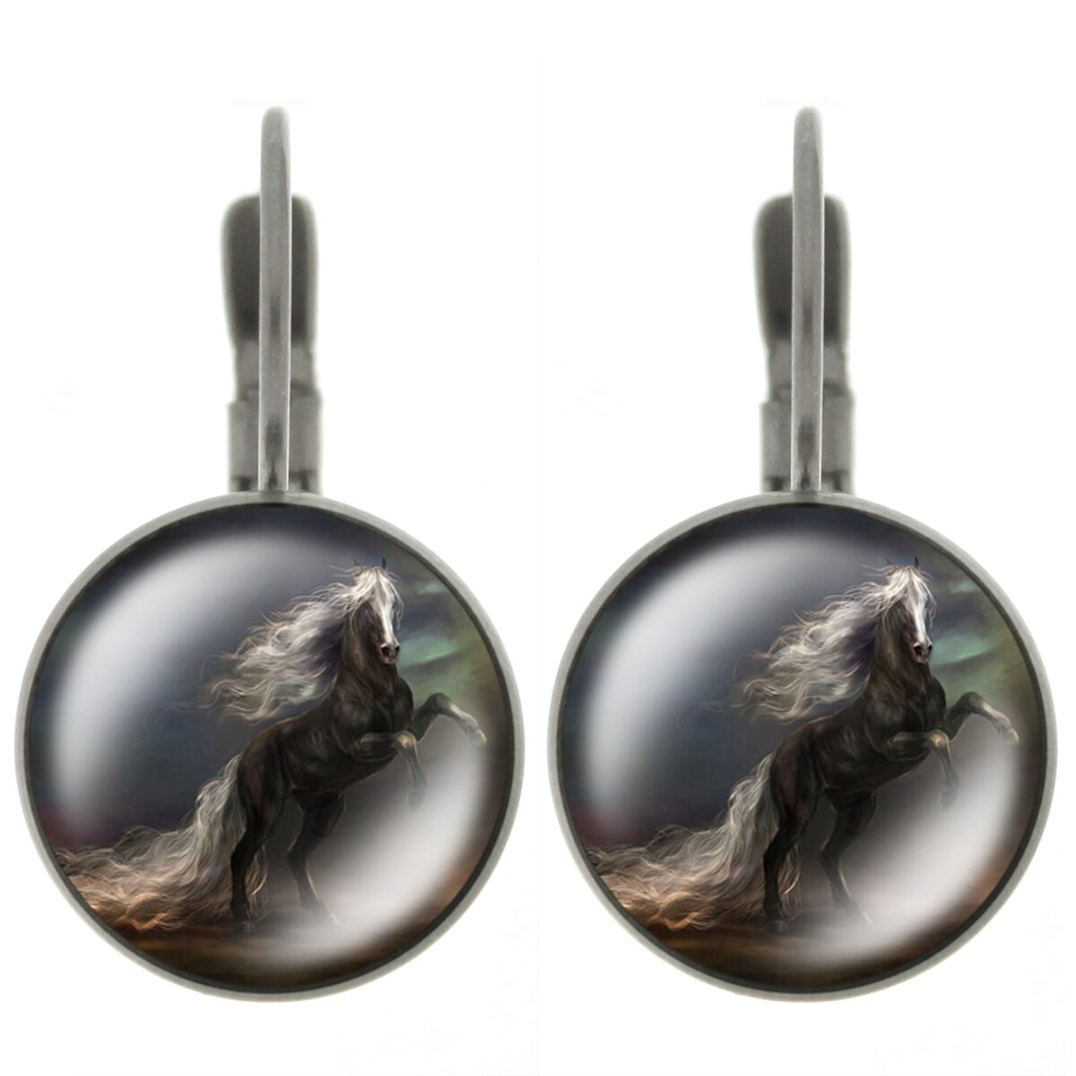 Серьги, эпоксидная смола