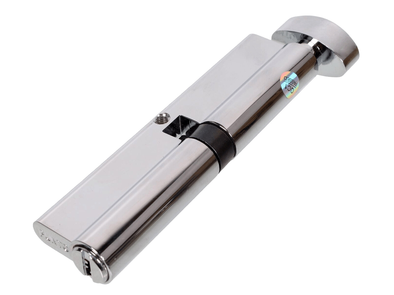 Личинка замка PUNTO с вертушкой Z402/120 mm 55+10+55 CP хром 5 ключей