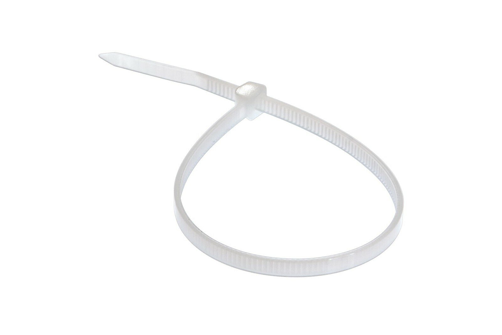 Хомут REXANT nylon 200x3.6 мм 100 шт белый 07-0200