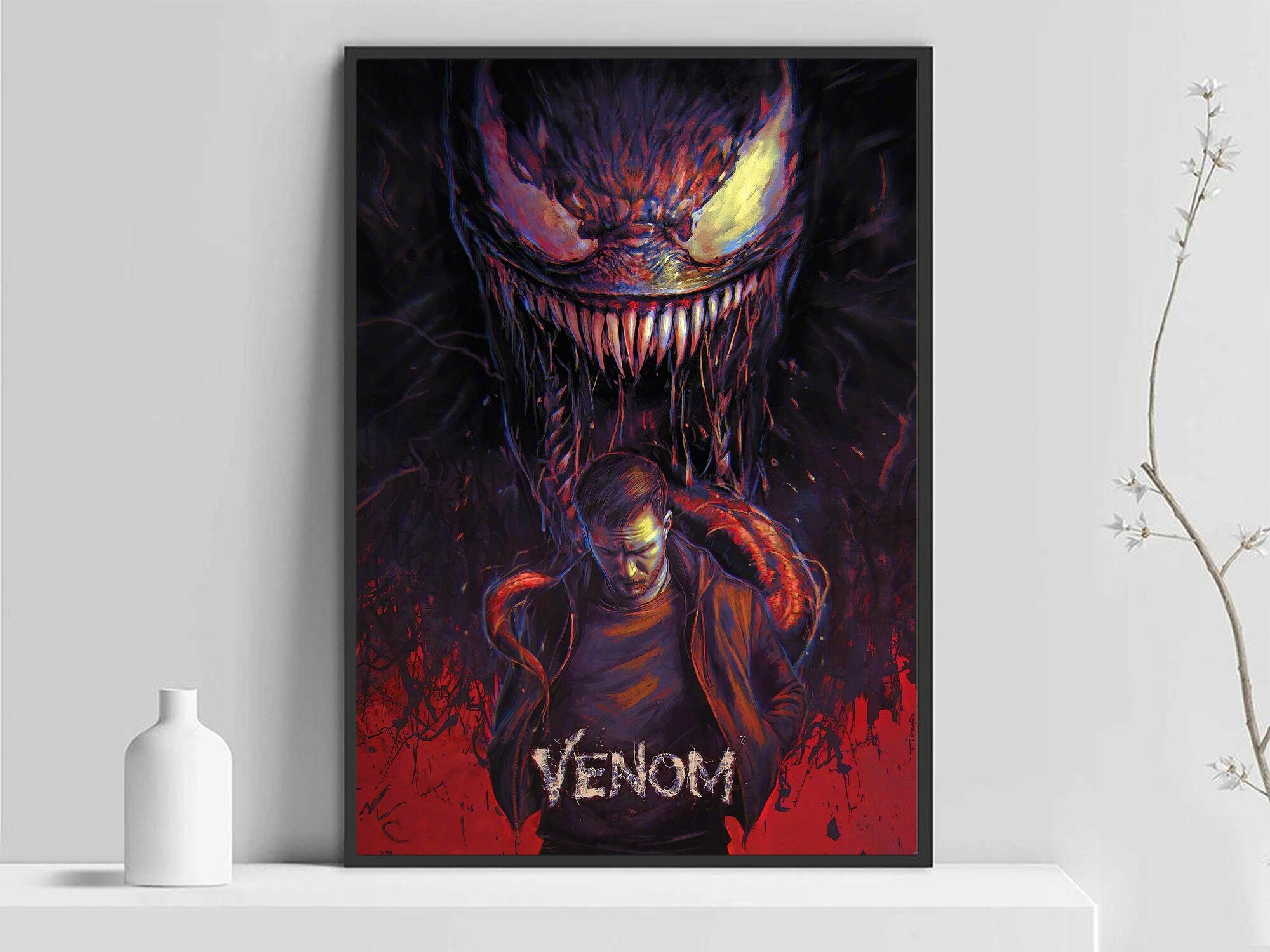 Плакат Веном - Venom (размер A3, без рамы)