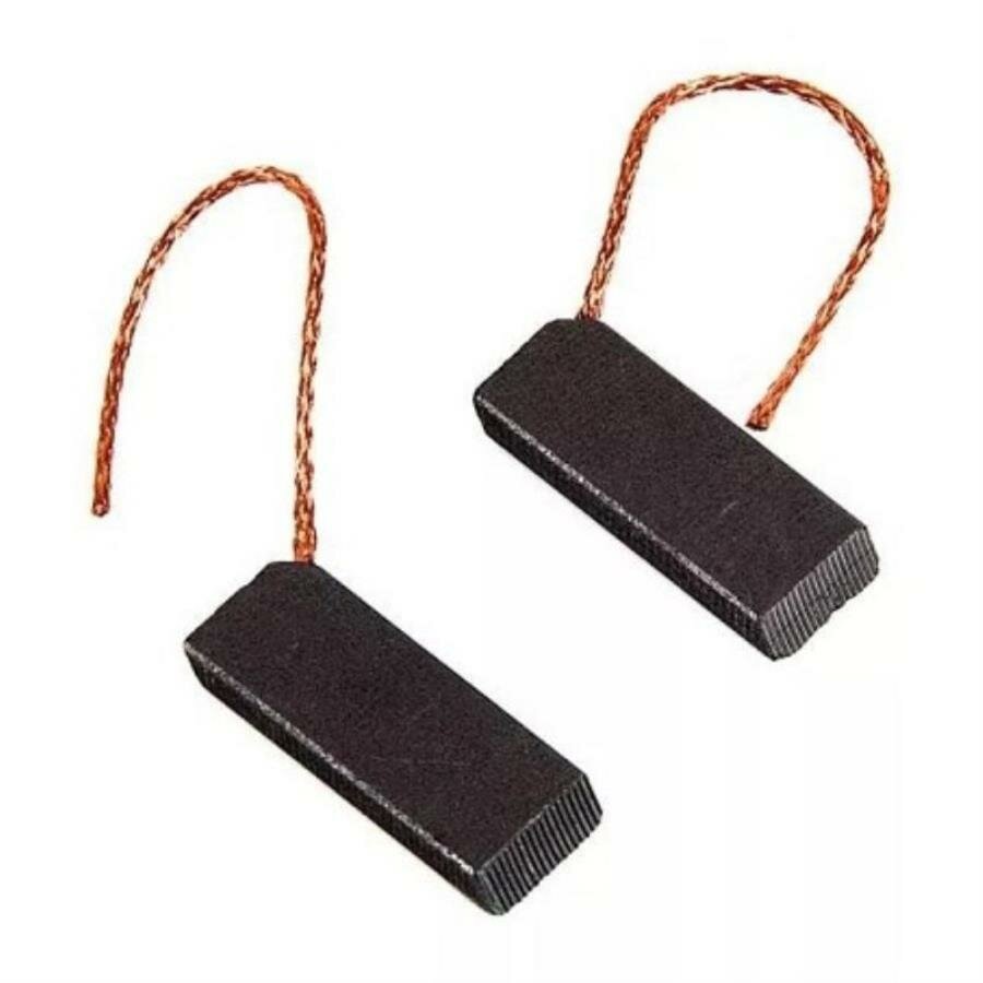 CAR012 Щетки угольные 5x12.4x32 для стиральной машины, мономатериал, провод с угла, (2 шт)