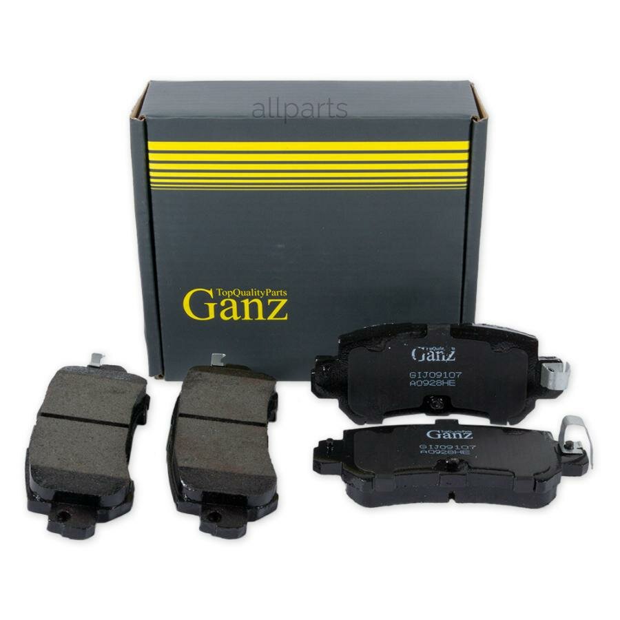 GANZ GIJ09107 Колодки задние MAZDA CX-5 GANZ GIJ09107
