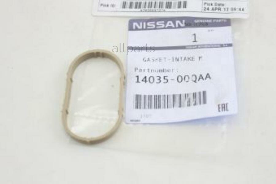 NISSAN 1403500QAA Прокладка впускного коллектора NISSAN: ALMERA (G15) 13-