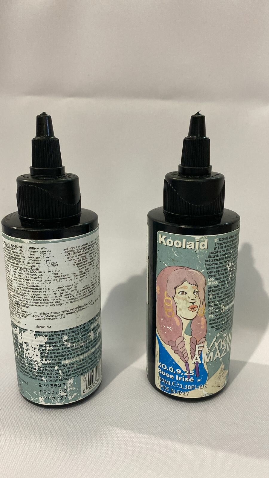 0.9.25 тонер KOOLAID для волос Розовый ирис 100 мл FVXKIN AMAZIN Факин Эмэзин