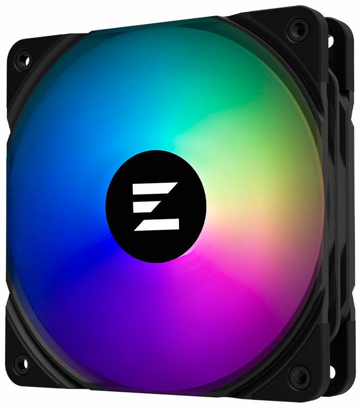 Вентилятор для корпуса Zalman ZM-AF120 ARGB BLACK 120 mm