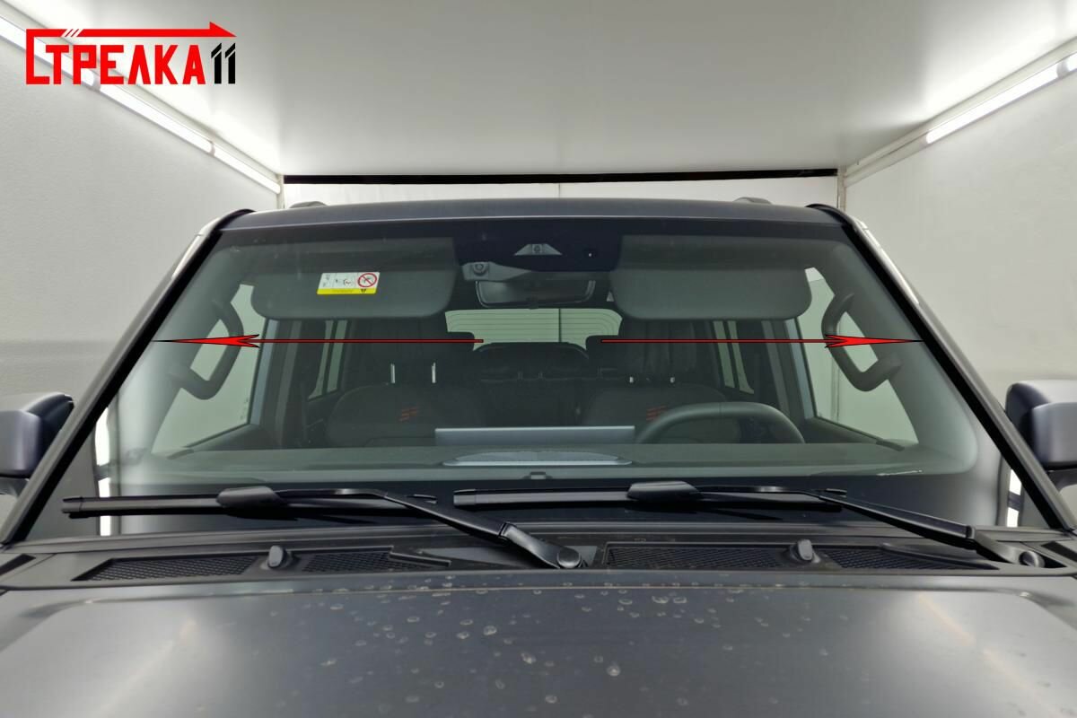 Водосток лобового стекла Стрелка 11 для JETOUR T2 2024 - н. в.