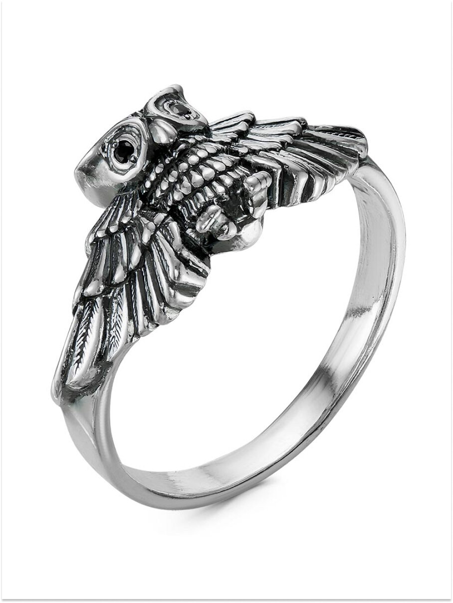 Кольцо, серебро, 925 проба