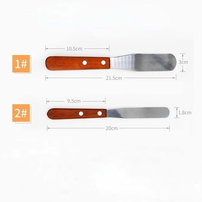 Металлический шпатель Большой № 1 для гипса применяется для качественного замешивания слепочной массы в специальной емкости от Incidental